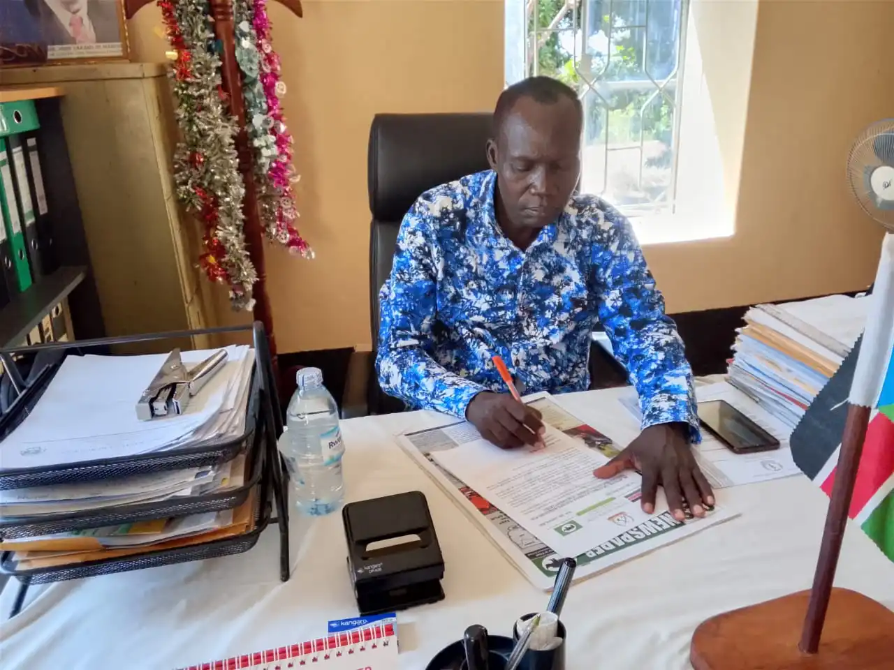 Kajo-Keji County Commissioner Signs Landmark Education Reform Policy ...